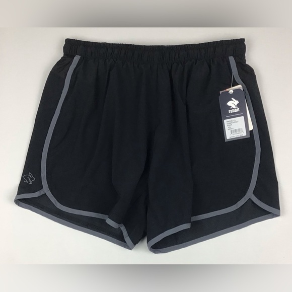 Rabbit | Shorts | Rabbit Quadtastic Shorts Mens Xl Black | Poshmark